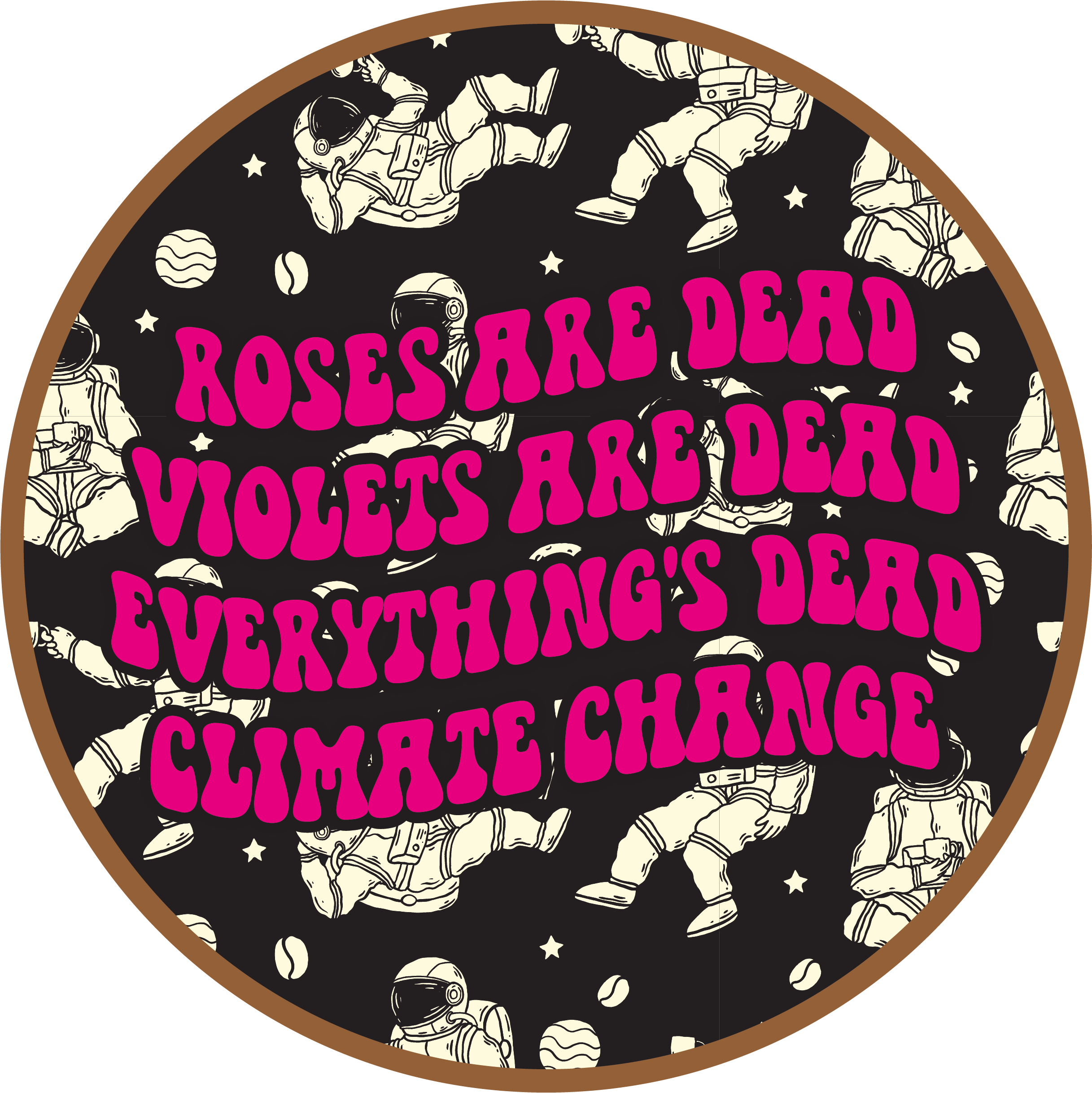 Climate Change Embroidery Pattern - Leah Scott